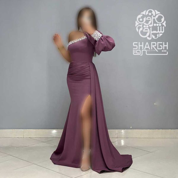 ماکسی کرپ مروارید دوزی آستین جدا - شرق مزون - جدیدترین مدل های لباس ...