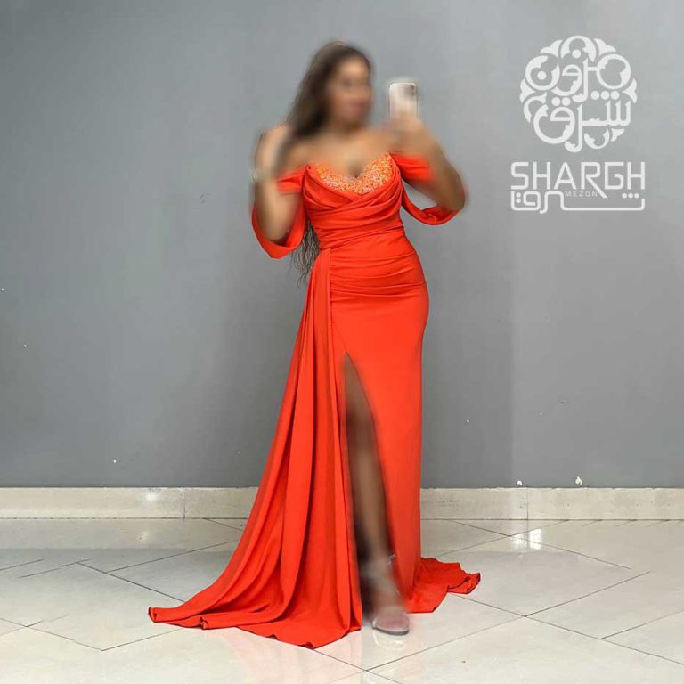 ماکسی آف شولدر کرپ فلور کارشده - شرق مزون - جدیدترین مدل های لباس ارزان ...